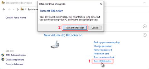 Ways To Turn Off BitLocker Encryption Windows