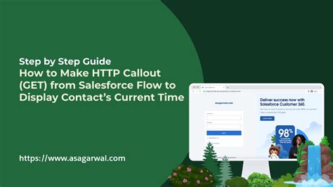 How To Make Callout Get From Salesforce Flow To Display Contacts Current Time