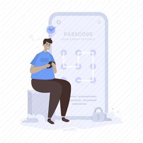 Passcode Security Login Password Pattern Screen Application