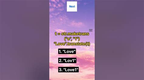 Python Maketrans Function Quiz Python Pythonprogramming Pythontutorial Pythonforbeginners