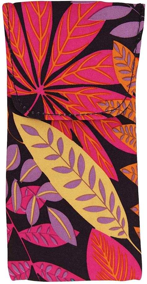 Fabric Eyeglass Case Top Closure Slip In Eyeglass Case Soft Fits Large