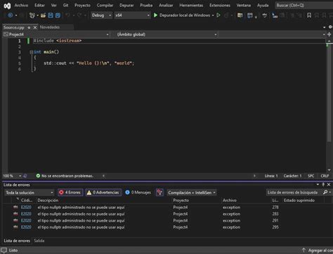 Errores De Compilación Usando Código Nativo C En Proyecto Ccli
