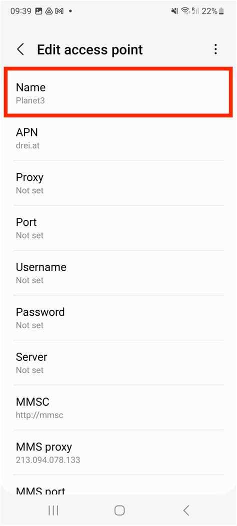 Set Up An APN On Samsung Devices Tripsim By SYD Help