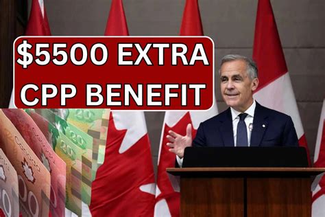 5500 Extra Cpp Benefit June 2025