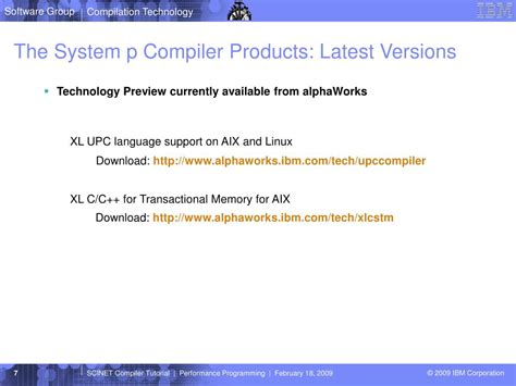 Ppt Performance Programming With Ibm Pseries Compilers And Libraries Powerpoint Presentation