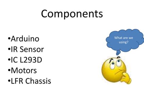 Line Following Robot Using Arduino UNO PPT