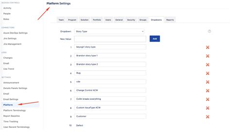 How To Delete Story Types From Jira Align Jira Align Atlassian