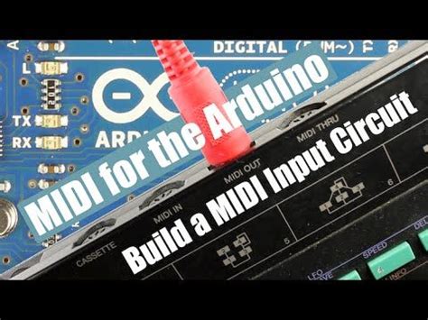 MIDI For The Arduino Build A MIDI Input Circuit Arduino Diy Audio Projects Circuit