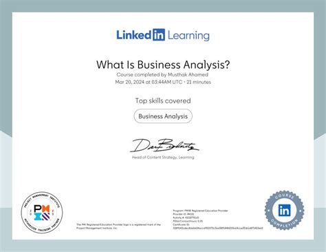 musthak ahamed on linkedin certificate of completion