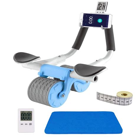 Elbow Support Automatic Rebound Abdominal Wheel，ab Roller For Abdominal