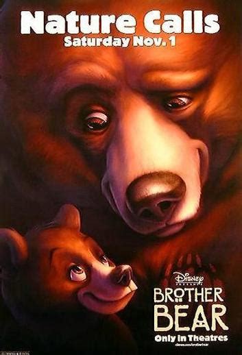 Brother Bear Movie Poster Brother Bear Brother Bear Animated