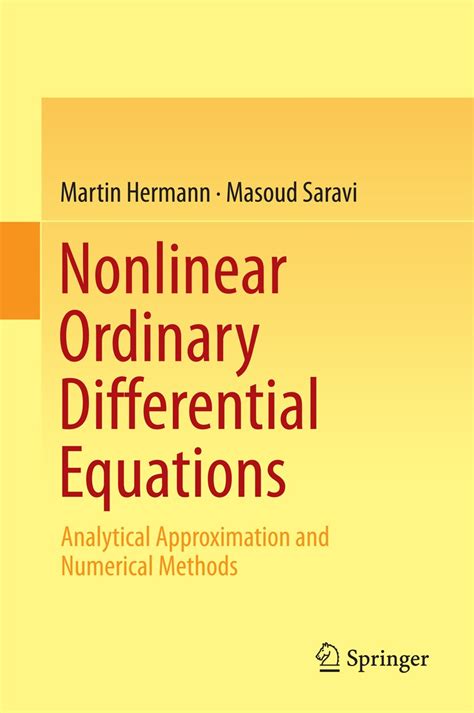 ordinary differential equations