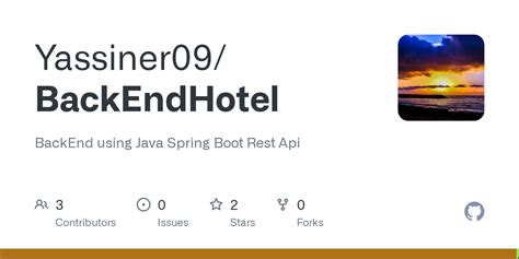 GitHub Yassiner09 BackEndHotel BackEnd Using Java Spring Boot Rest Api