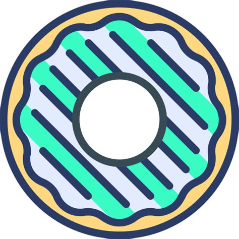 Icono De Alimento Generic Color Lineal Color