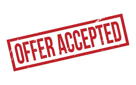 Accepted Offer Sign How To Accept A Job Offer Pmxun