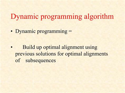 Ppt Pairwise Sequence Alignments Powerpoint Presentation Free Download Id3580261