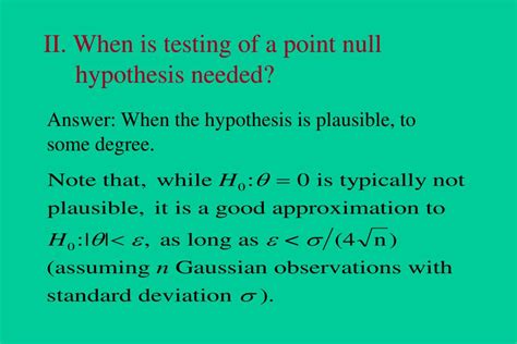 Ppt Comparing Classical And Bayesian Approaches To Hypothesis Testing