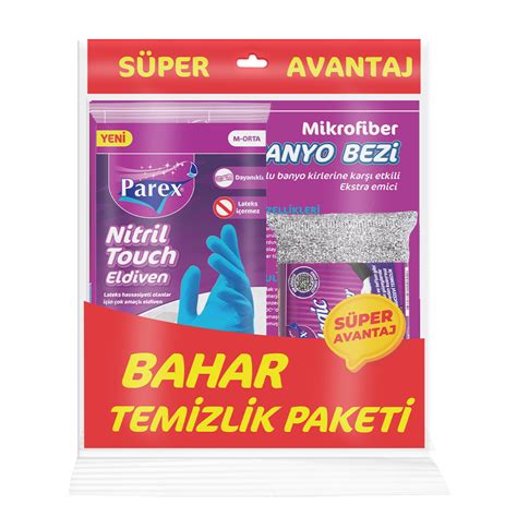 Parex Temizlik Paketi 3lü Migros