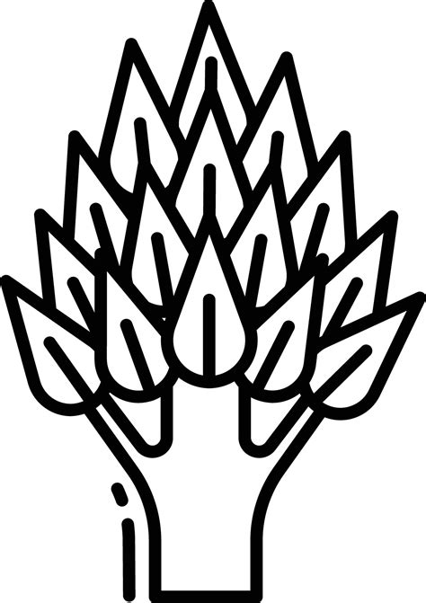 Tree Outline Illustration Vector Art At Vecteezy