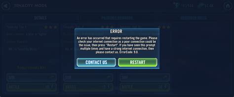 Getting Error Code 90 Whenever I Try To Sim Mod Challenges But Still