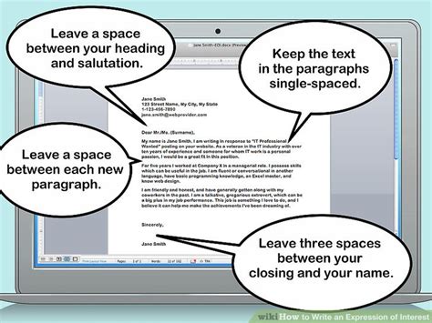 How To Write An Expression Of Interest 14 Steps With Pictures