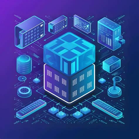 Premium Photo A Cloud Computing Infrastructure With Data Servers And Virtual Storage Solutions