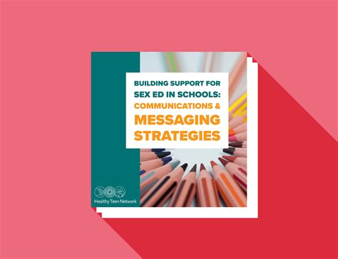 Building Support For Sex Ed In Babes Healthy Teen Network