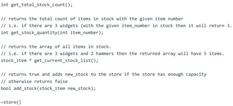 Solved By Using C Thanks Design A Class Called Store A Chegg