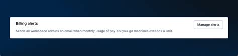 Billing Alerts And Limits Deepnote Docs