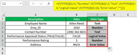 Type Excel Function What Is It Syntax Examples How To Use