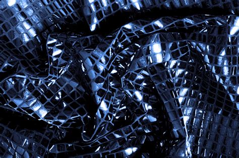 텍스처 배경 패턴입니다 파란색의 큰 반짝임과 직물입니다 이러한 산발적 반짝 일부 스타일을 표시 파란색과 흰색 장식 있다 폴 리 에스테 르 메쉬 기판에 분산 0명에 대한 스톡