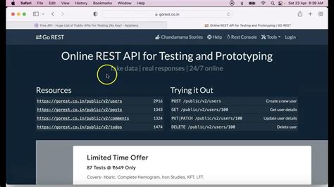 Jq Command Tutorials Video 5 Public Rest Apis To Practice With Jq Command By Narendrap