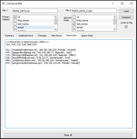 Github Barnabasgcsvdiffpython A Pyqt5 Ui Diff Tool For Comparing