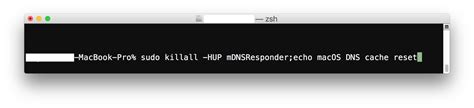 How To Clear Dns Flush On Mac 03 Hitech Service