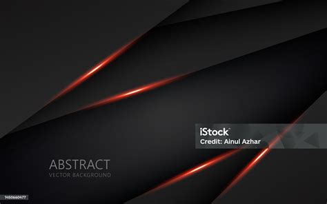 추상 밝은 오렌지 블랙 공간 프레임 레이아웃 디자인 기술 삼각형 개념 회색 질감 배경 Eps10 벡터 3차원 형태에 대한 스톡 벡터 아트 및 기타 이미지 Istock