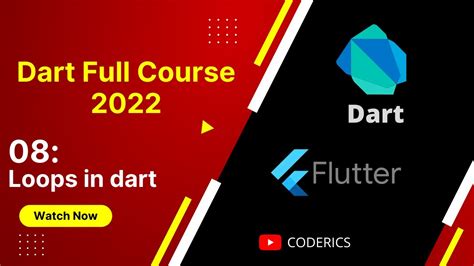 Loops In Dart Urdu Hindi Dart Full Course For Beginners Youtube