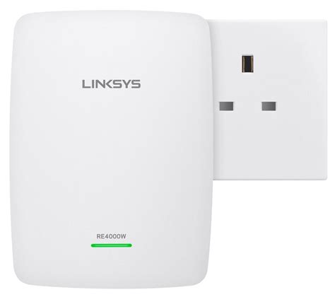 Linksys Re4000w Uk Wifi Range Extender N600 Dual Band Deals Pc World