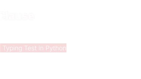 Video Finished Python Speed Typing Test Project Snehdeep Bansod