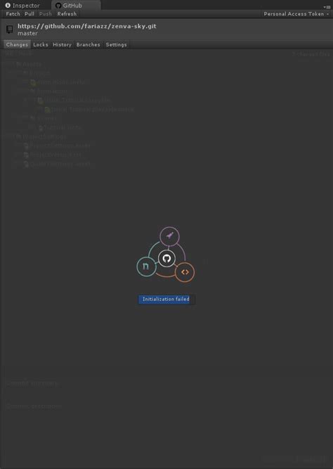 Github For Unity V Does Not Initialize In Projects Issue Github For Unity Unity