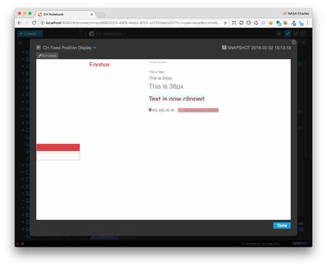 Notebook Notebook Snapshot Not Capturing Some DOM Elements Issue