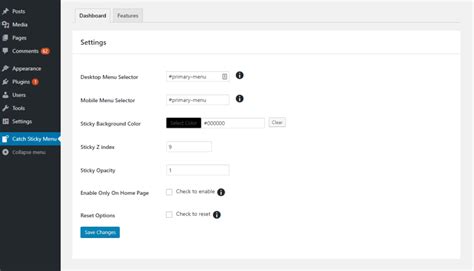 Make Wordpress Navigation Stick To The Top While Scrolling Catch Sticky Menu Wp Missing