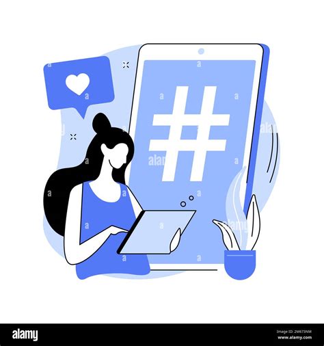 Cross Posting Abstract Concept Vector Illustration Digital Marketing