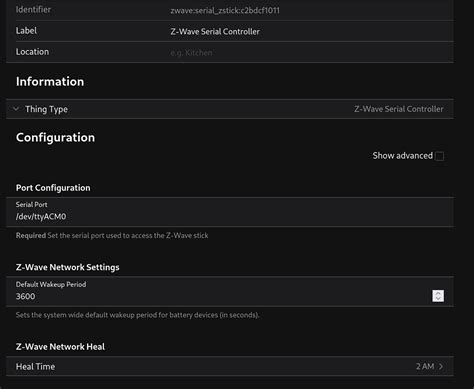 Z Wave Bridge Offline Error Bridge Bindings Openhab Community