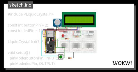 ESP Y PANTALLA LCD Wokwi ESP STM Arduino Simulator ESP Y PANTALLA LCD Wokwi ESP STM Arduino Simulator