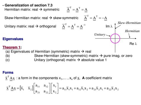 Ppt Chap 7 Linear Algebra Matrix Eigenvalue Problems Powerpoint