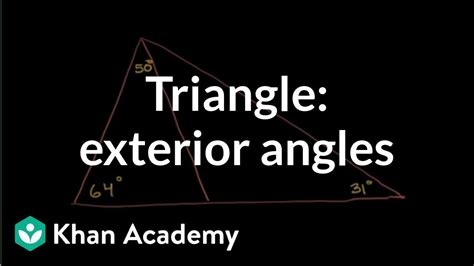 Unlocking The Secrets Of Triangles Angles Geometry And Degrees Explained Schooltube