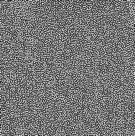 Turing Pattern Reaction Diffusion Model Chemical Bases Of Morphogenesis Stock Vector