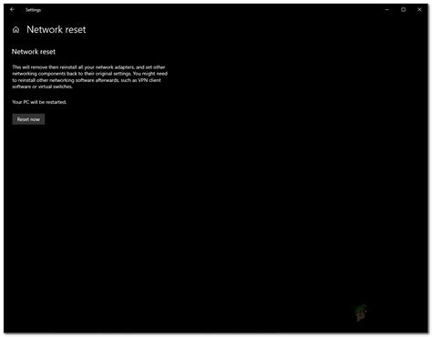 How To Reset Network Settings In Windows 10