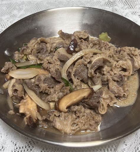 소불고기 만들기