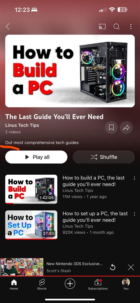 small typo pls fix 👉👈 r linustechtips